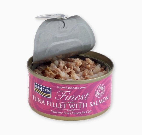 Filet de thon au saumon pour chats Fish4Cats | 70 g