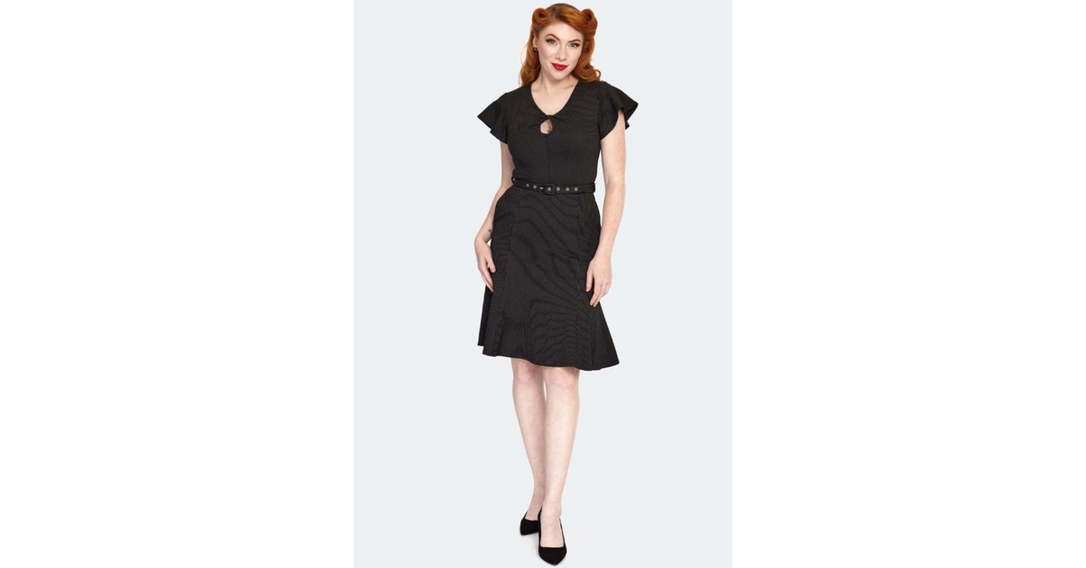 Robe Voodoo Vixen PinUp Rétro 50's Rockabilly Pinstripe - Vêtements ...