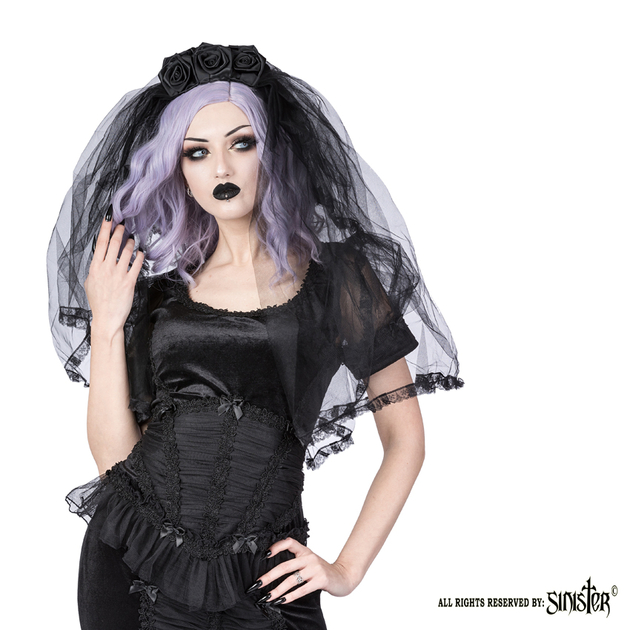 Voile de Mariée Sinister Gothique Victorien Mariage - Vêtements ...