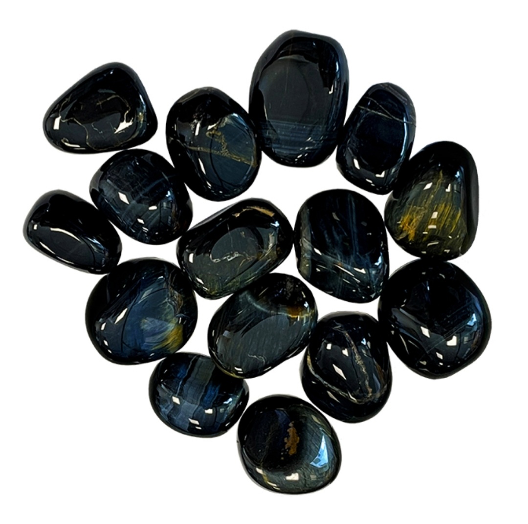 Pierre roulée Œil de Faucon - Minéraux/Pierres roulées - la boutique ...