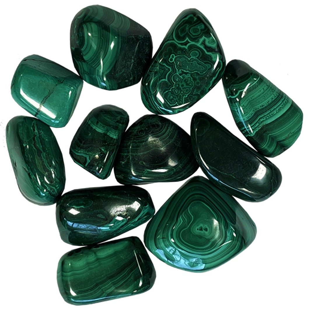 Pierre roulée Malachite - Minéraux/Pierres roulées - la boutique des ames