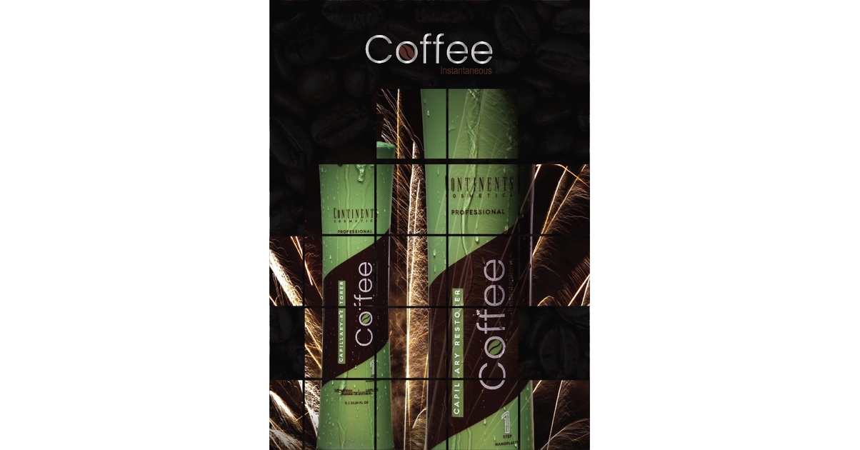 Lissage brésilien Continents Cosmetics Coffee 1L - Lissage Brésilien ...