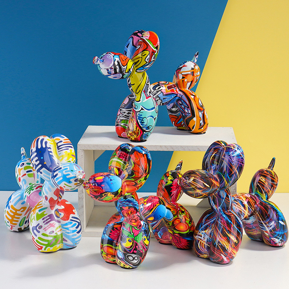 Sculpture de chien ballons colorés en résine - Maison & Déco/Objets et Figurines - Merci Boutique