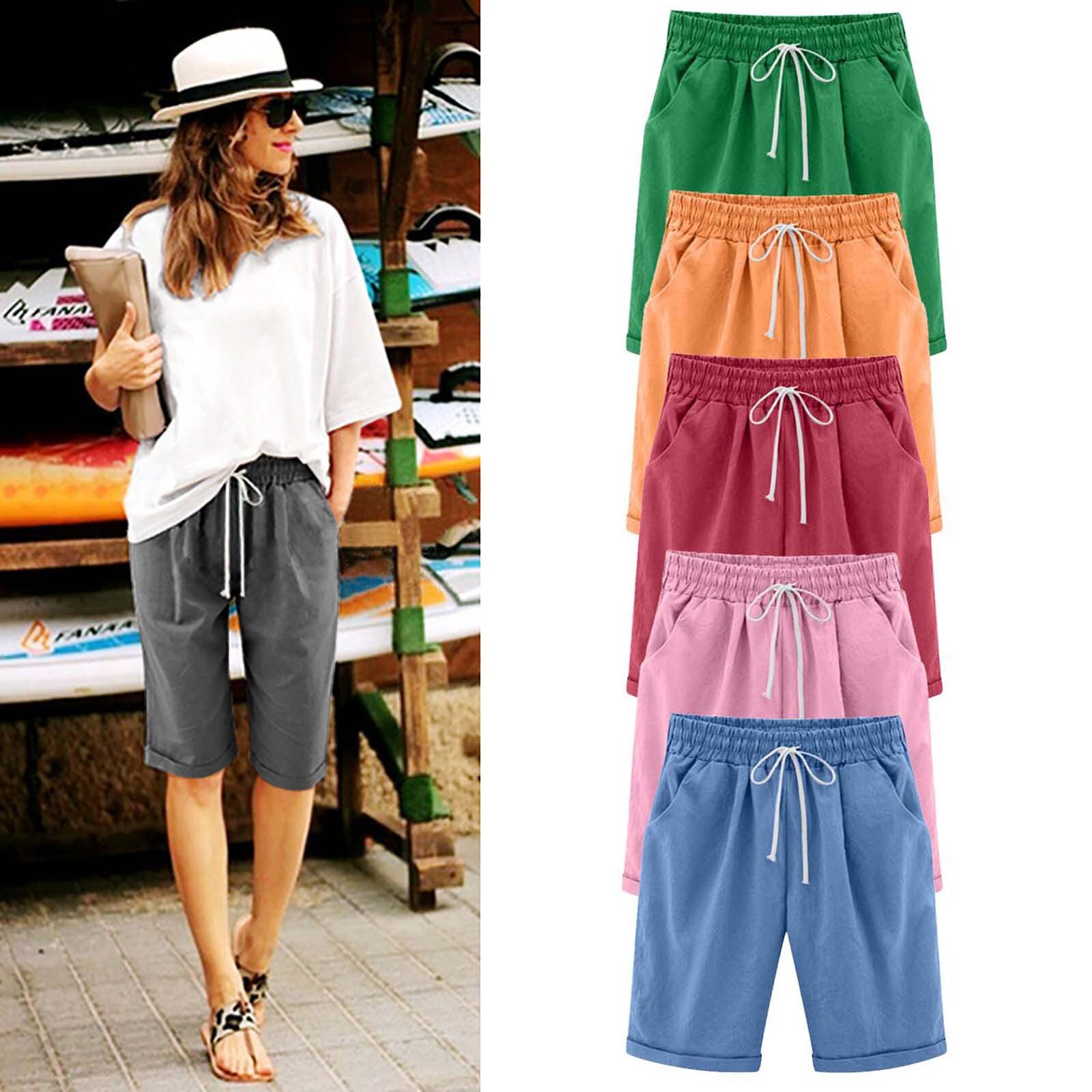 Short d'été grande taille pour femmes - Mode/Pantalons pour Femmes ...