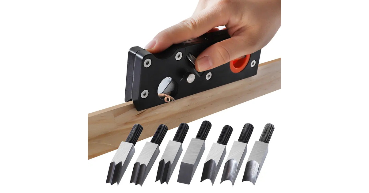 Rabot à chanfrein avec niveau - Bricolage/Menuiserie - Merci Boutique