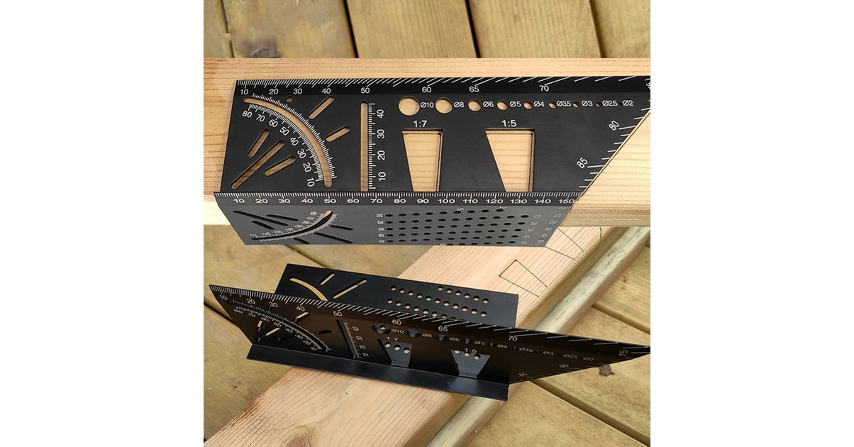 Règle en T en Aluminium - Bricolage/Mesure et Traçage - Merci Boutique