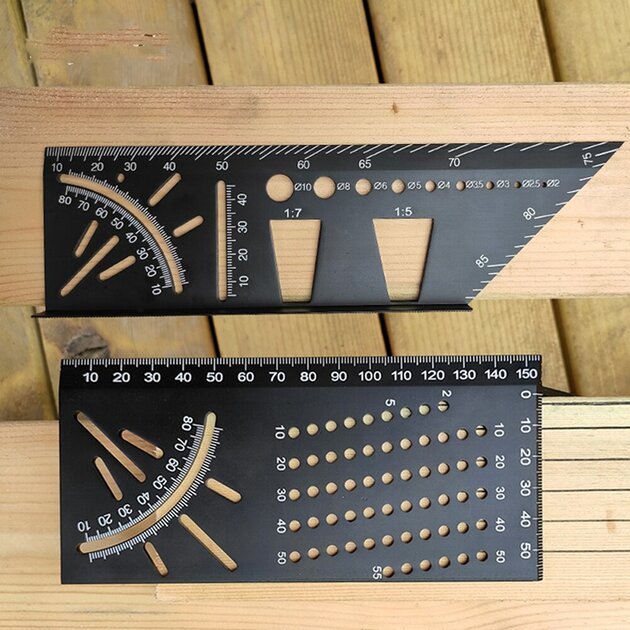 Règle en T en Aluminium - Bricolage/Mesure et Traçage - Merci Boutique