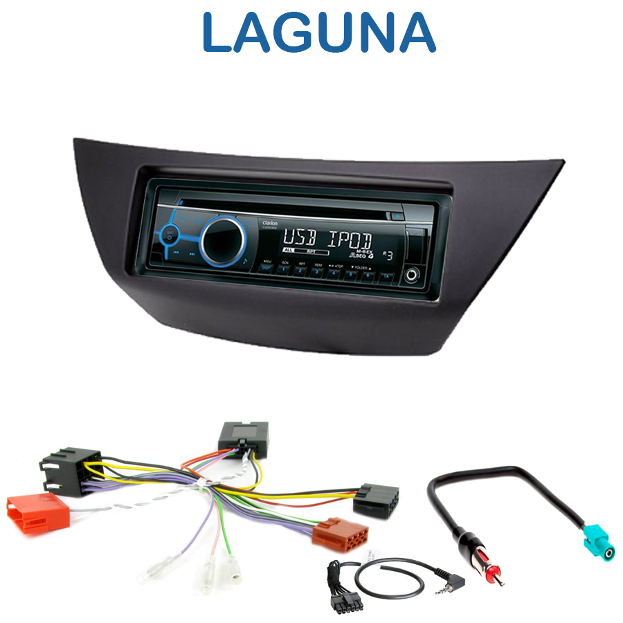 Autoradio 1-DIN Renault Laguna III avec CD/USB/mp3/Bluetooth Renault - Autoradios-GPS.com