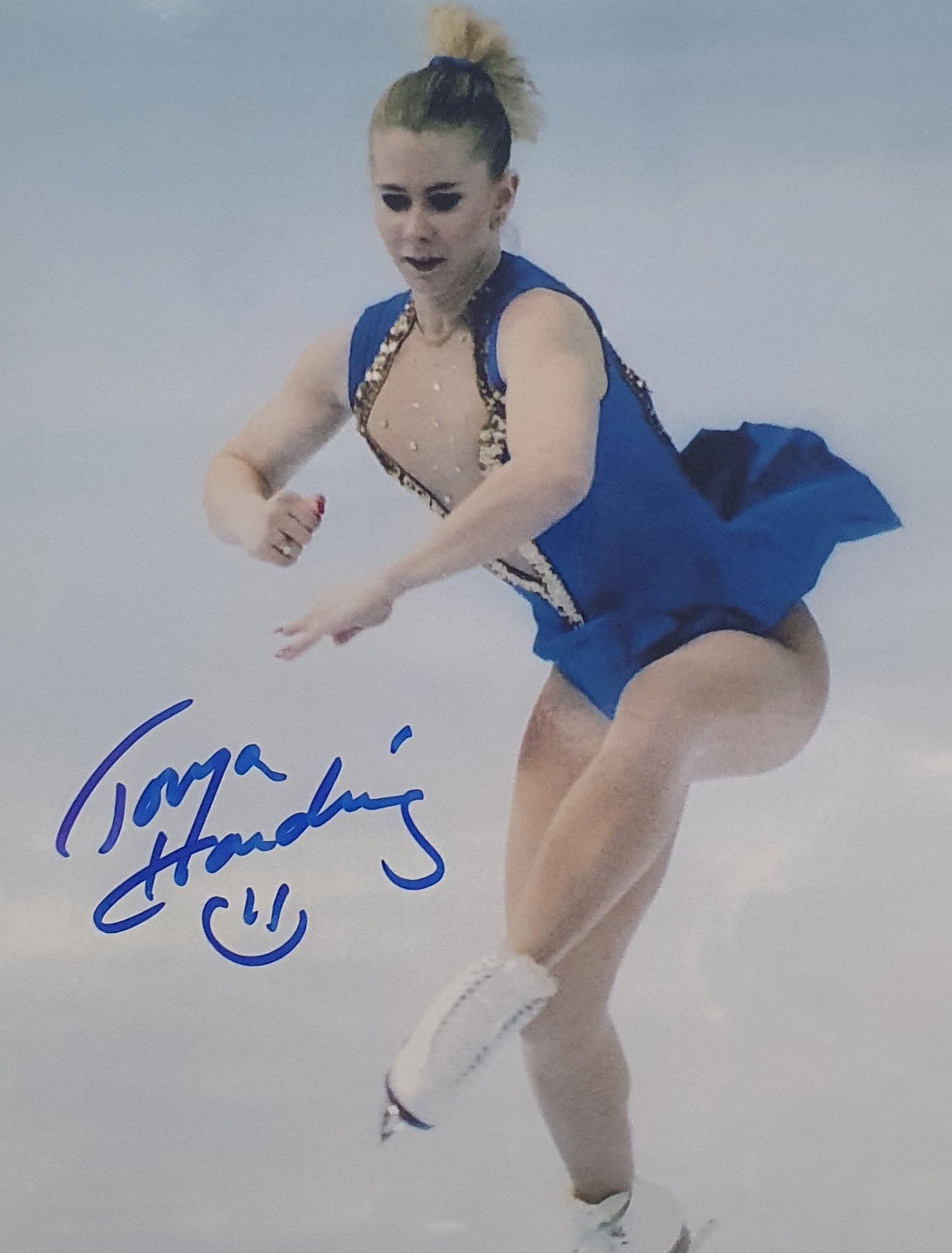 Autographe de Tonya Harding - Jeux Olympiques