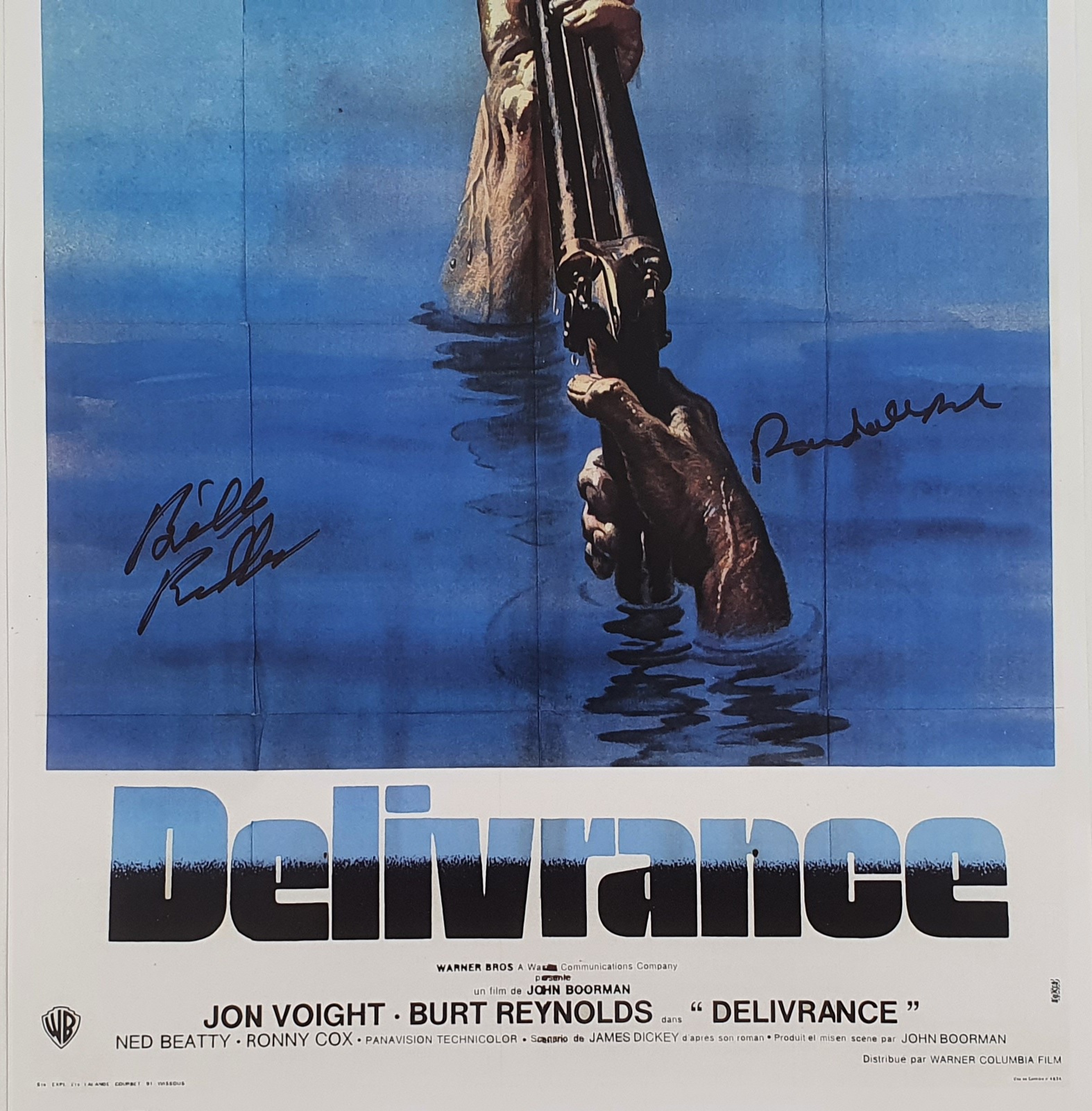 Autographe de Billy Redden et de Randall Deal (Delivrance)