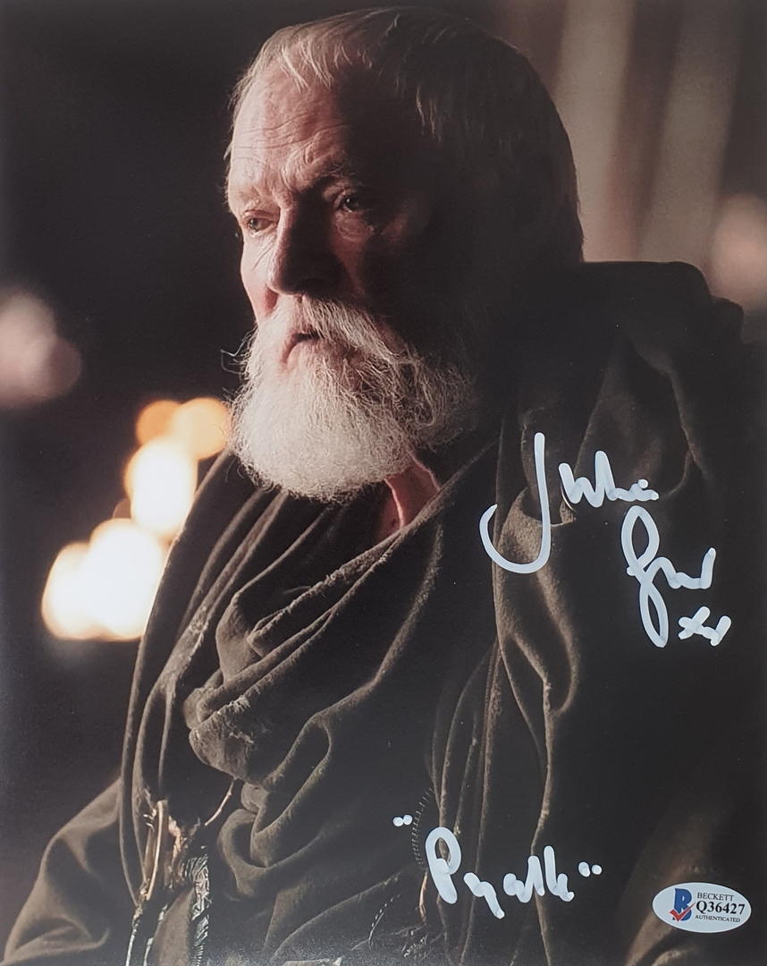 Autographe de Julian Glover (Game Of Thrones, Pycelle) - Beckett
