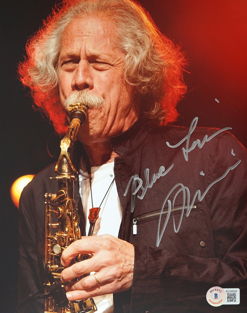 Autographe de Blue Lou Marini (The Blues Brothers) - Beckett