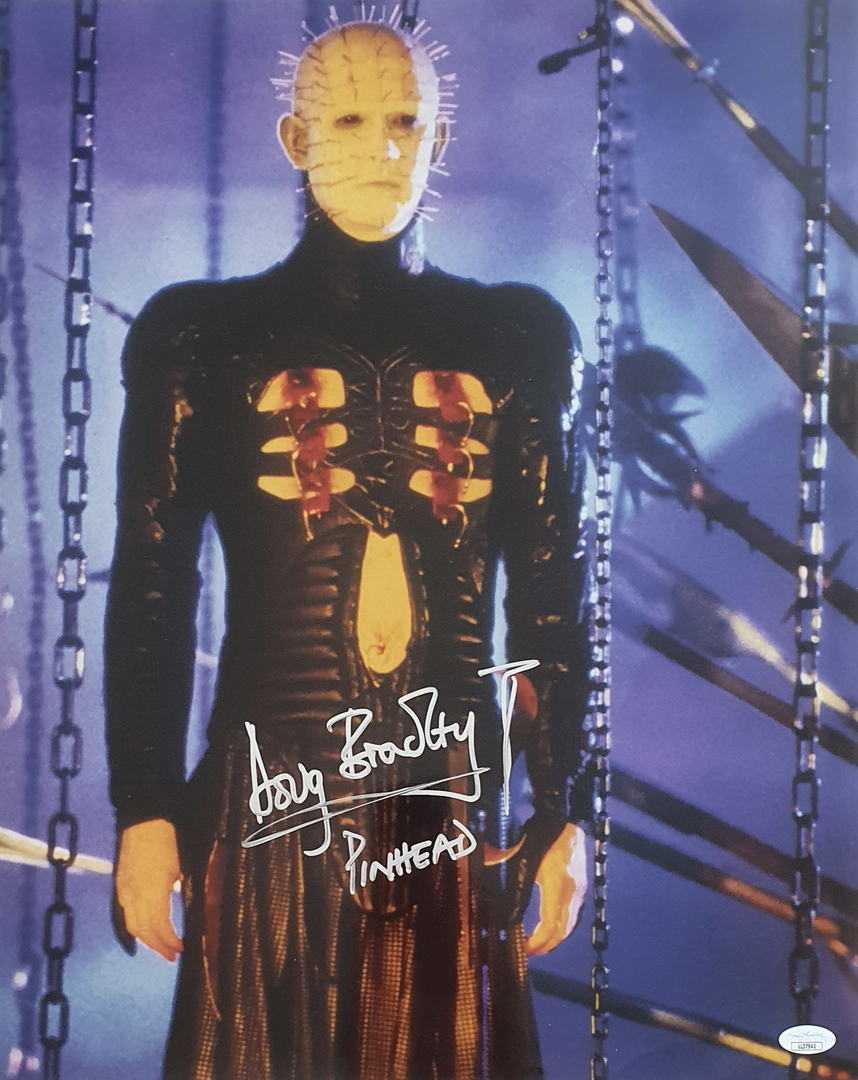 Autographe de Doug Bradley (Hellraiser/Pinhead)