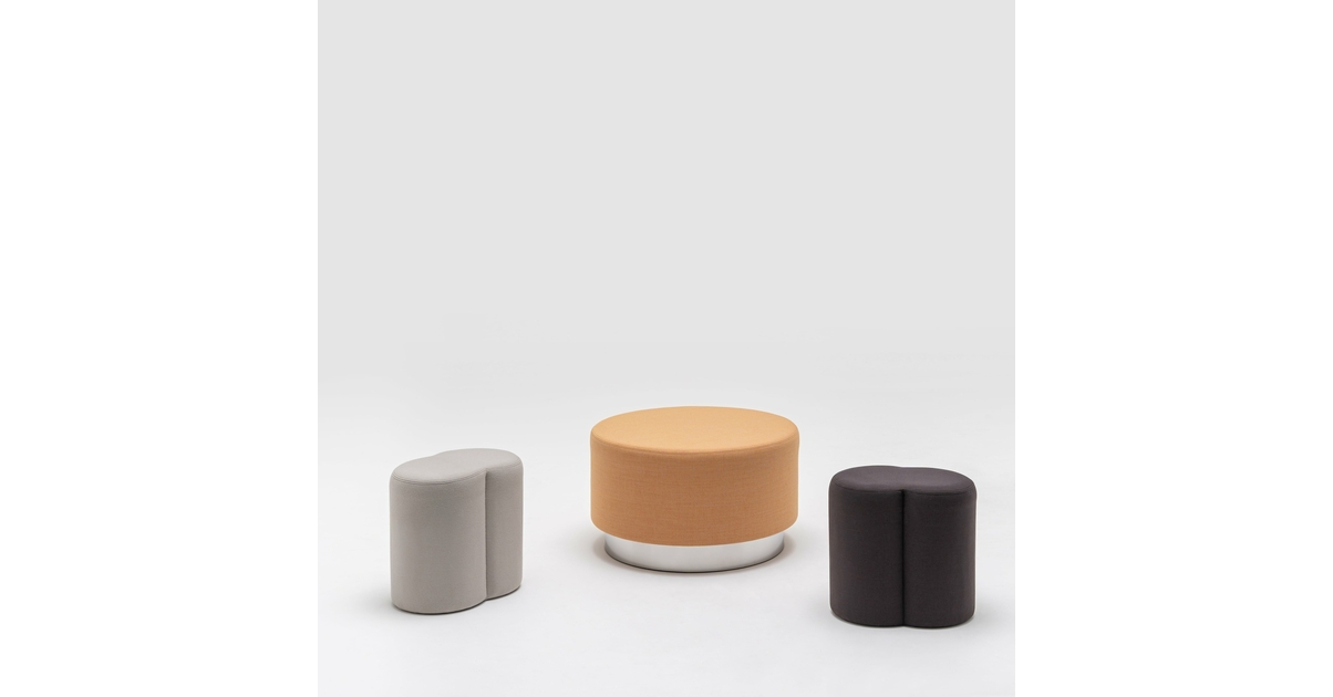 Pouf design contemporain confortable et ergonomique - La Bureauthèque