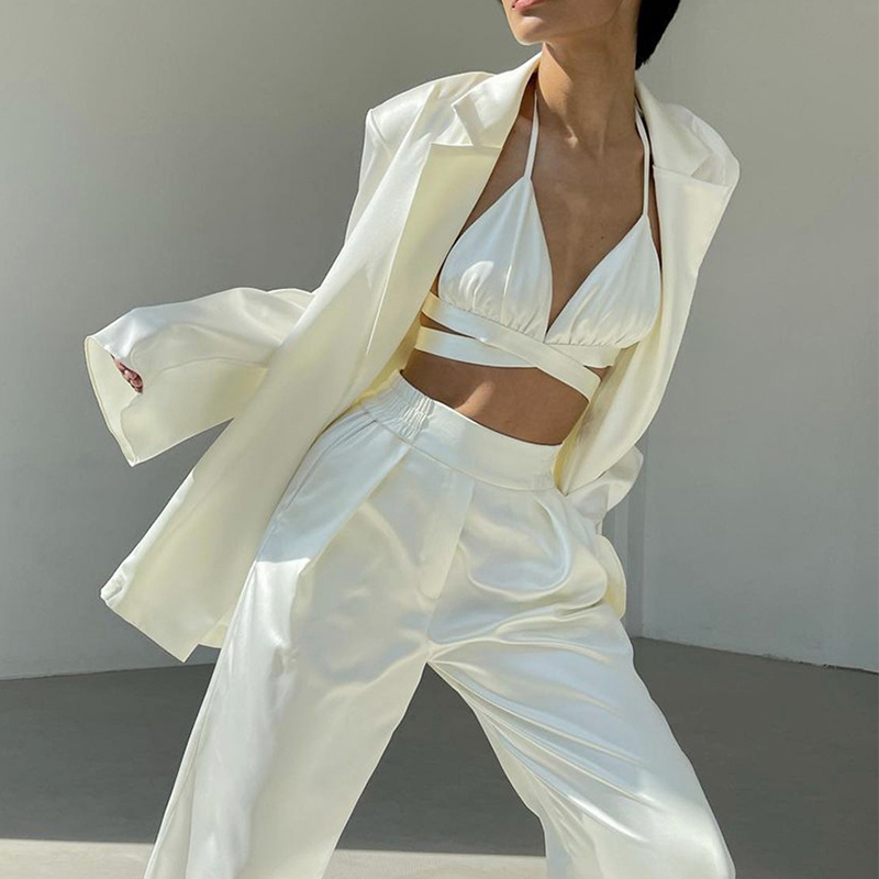 élégant ensemble trois pièces - CAPSULE MARRAKECH - INTEMPOREL'S By Azur Nacré