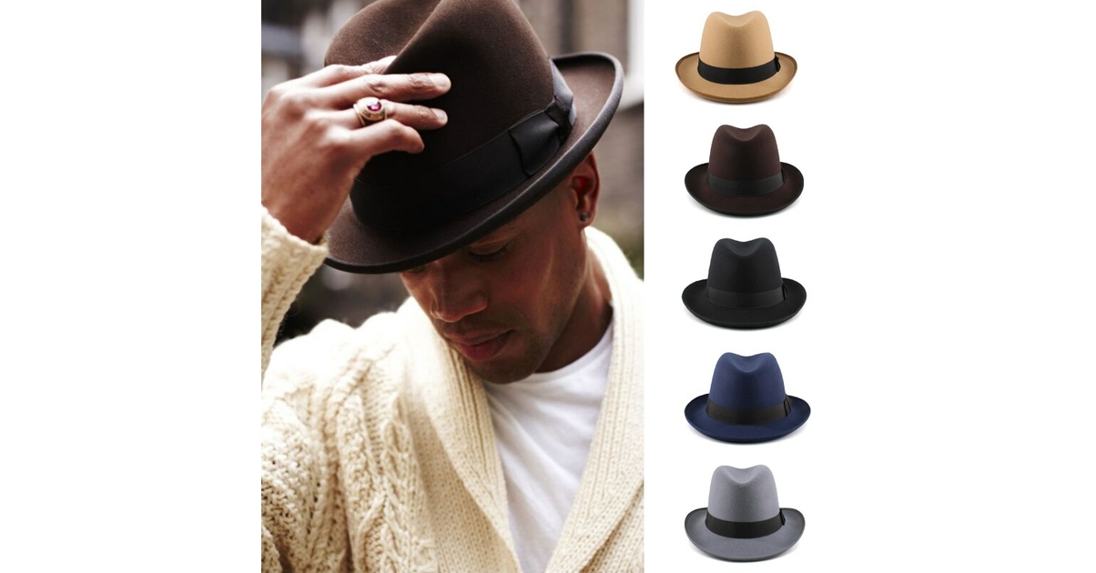Chapeau rétro Chic - CAPSULE HOMME CHIC - INTEMPOREL'S By Azur Nacré