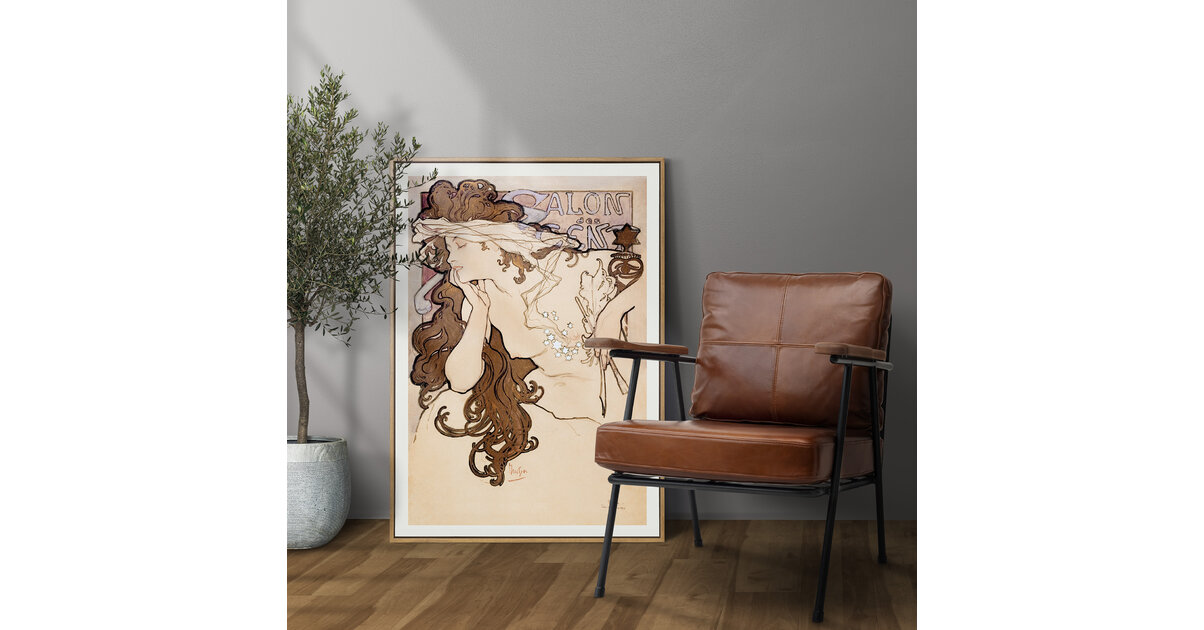 Affiche Art Nouveau Alphons Mucha