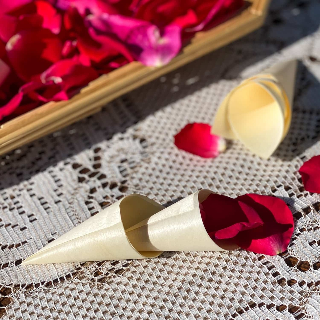 Cornet pour confettis de mariage - Pour vos invités