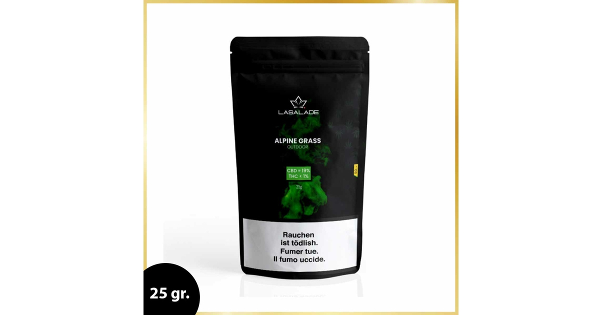 La Salade - Alpine Grass | Fleurs CBD outdoor Suisse