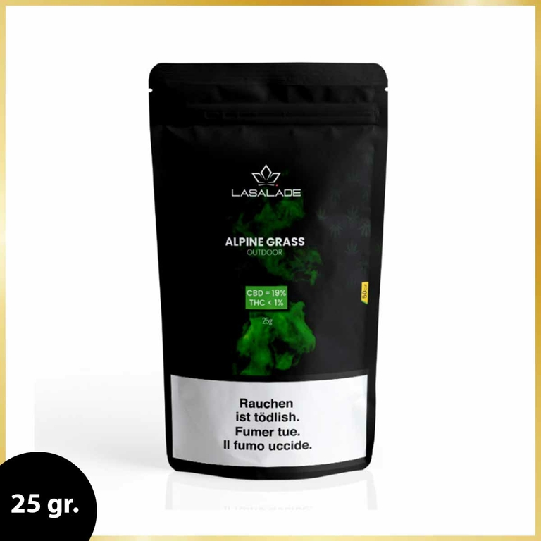 La Salade - Alpine Grass | Fleurs CBD outdoor Suisse