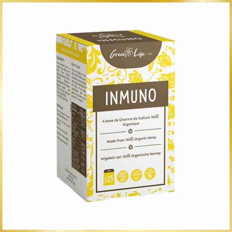 Tisane CBD pour le système immunitaire - Green Life Labs - Inmuno