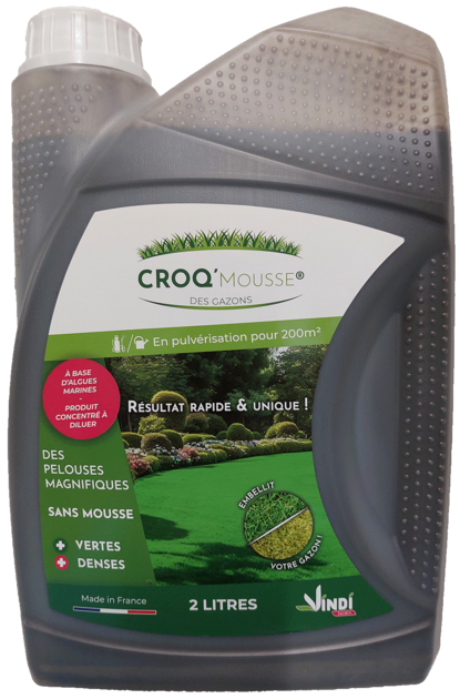 Croq'mousse des gazons- 2L / Anti-mousse | Chalain Market