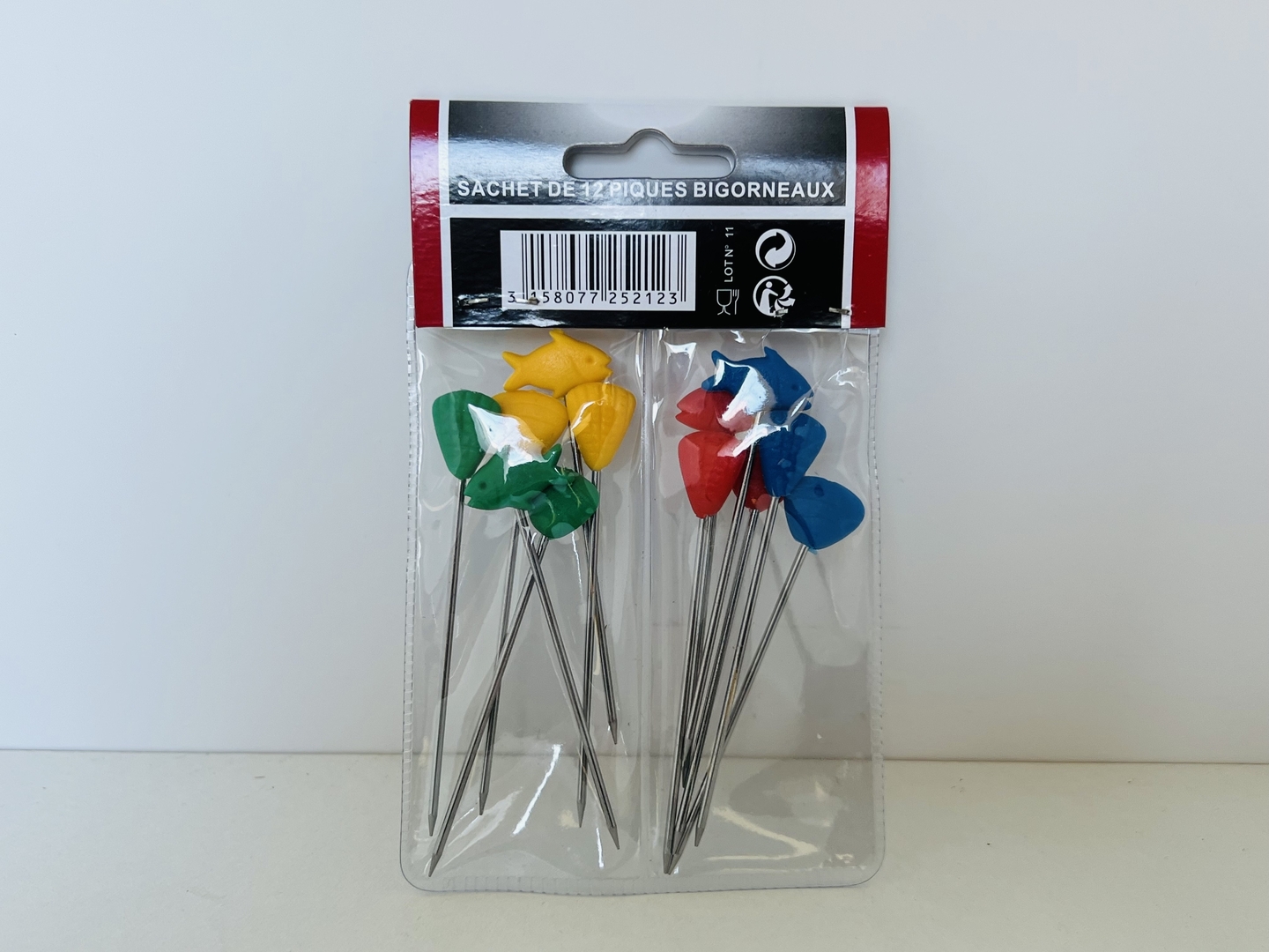 Sachet de 12 piques à bulots et bigorneaux - Ustensiles pour les fruits ...