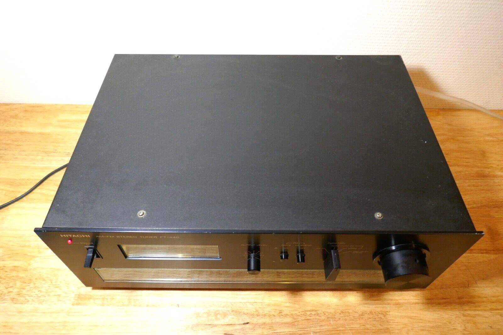 TUNER RADIO HITACHI AM FM STEREO TUNER FT-440 / VINTAGE TUNER RADIO ...