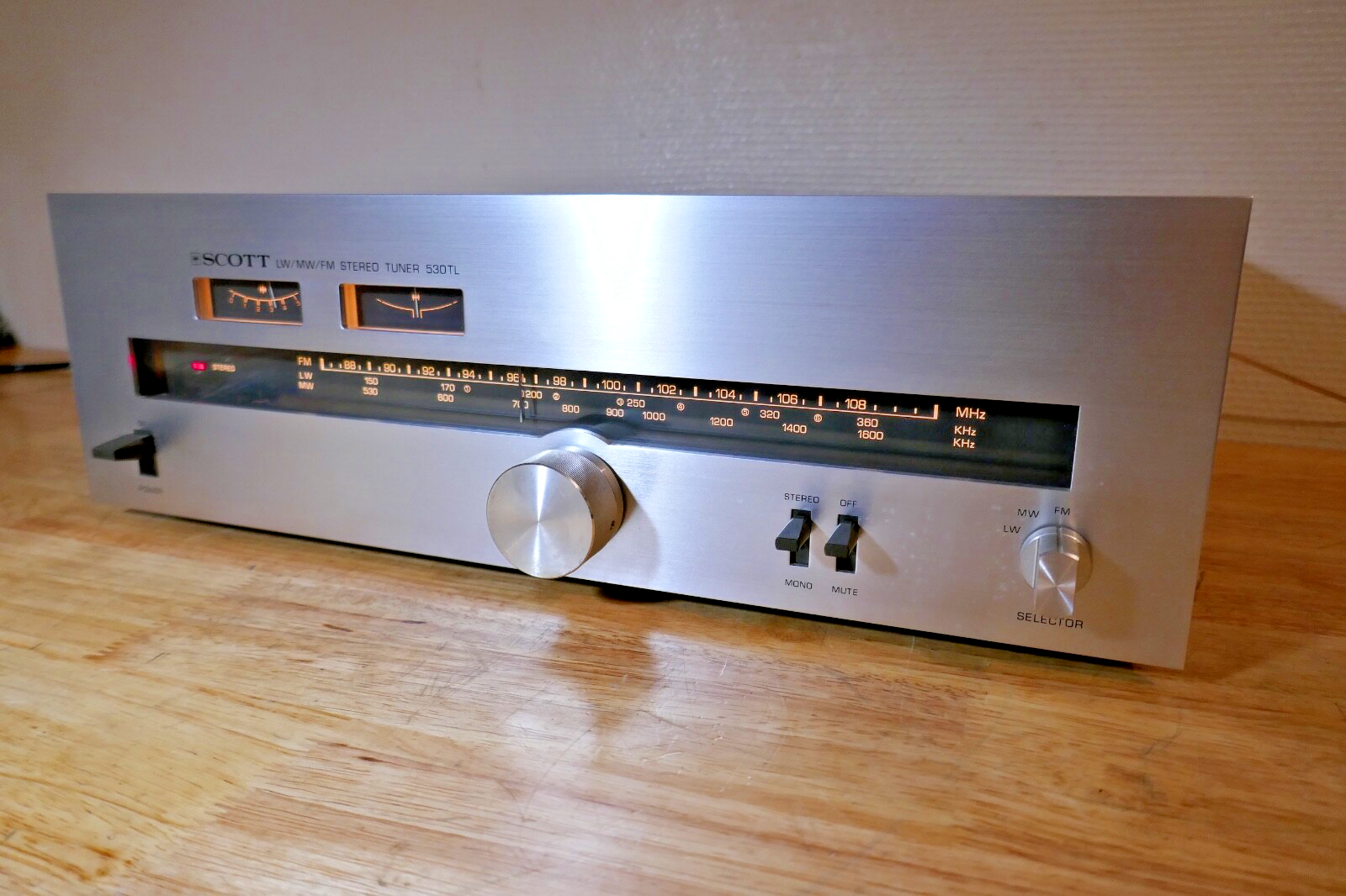 TUNER RADIO SCOTT STEREO TUNER FM 530TL / VINTAGE TUNER RADIO - HIFI ...