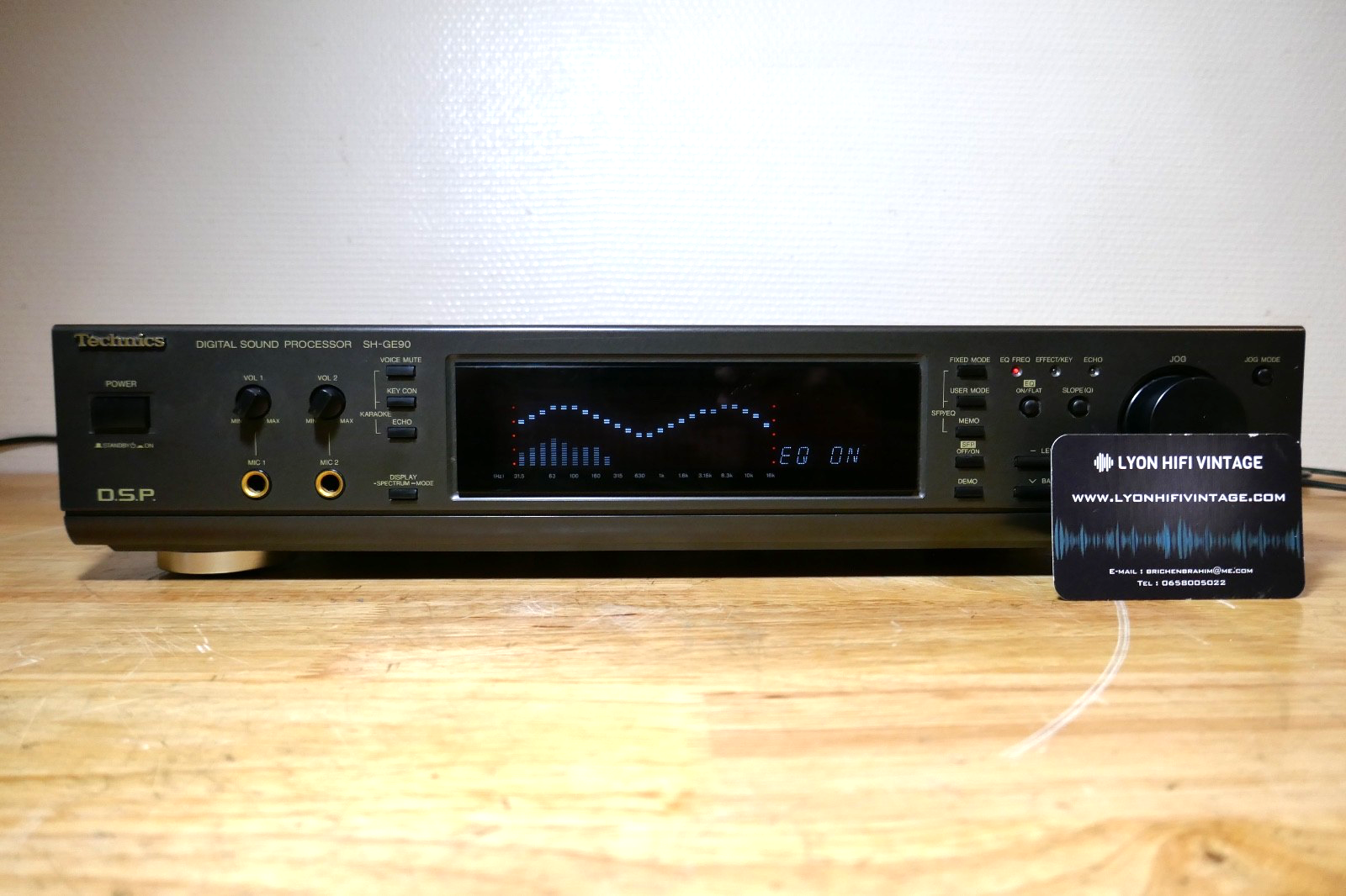 PROCESSEUR EFFET TECHNICS DIGITAL SOUND PROCESSOR SH-GE90 / VINTAGE ...
