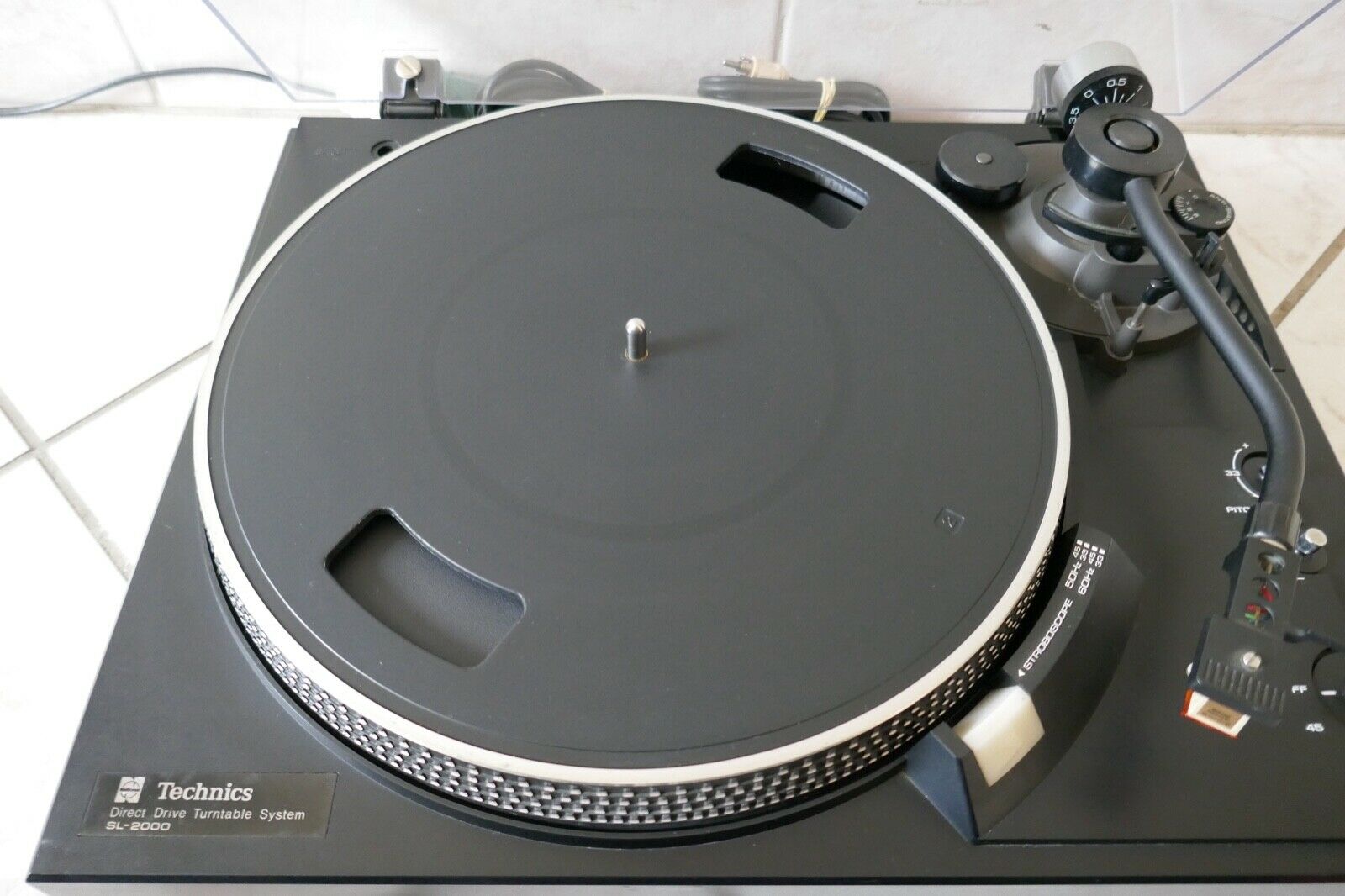 PLATINE VINYLE TECHNICS DIRECT DRIVE TURNTABLE SYSTEM SL-2000 / VINTAGE ...