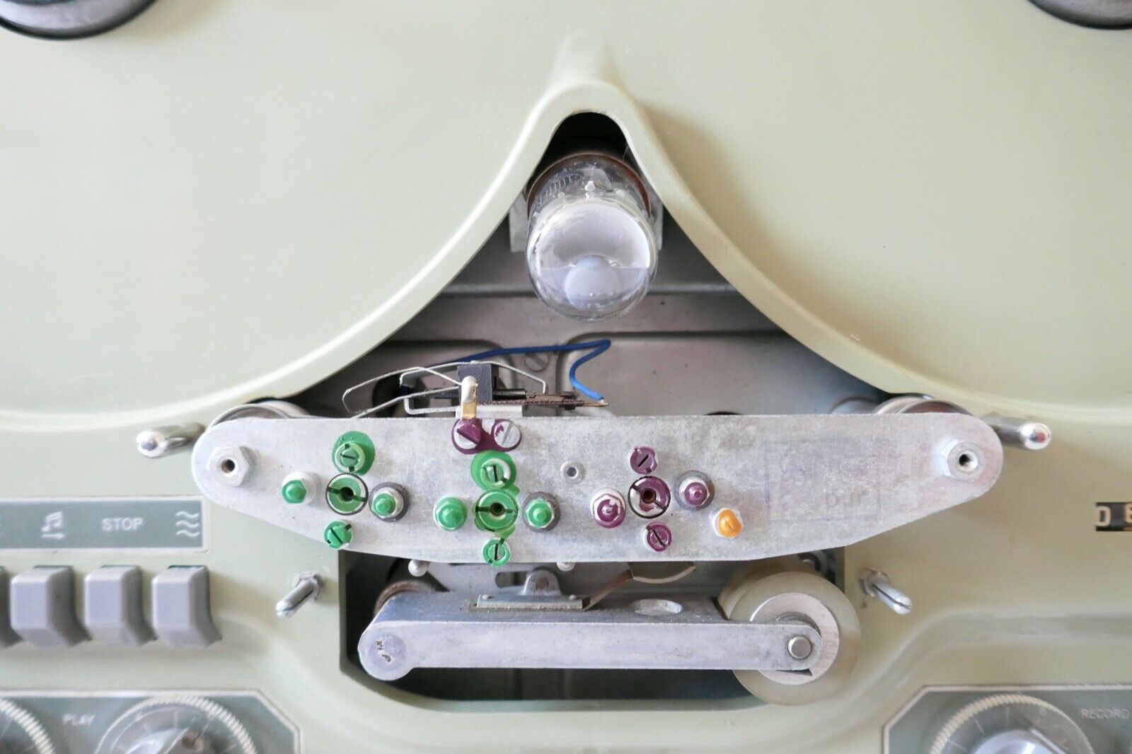 MAGNETOPHONE ENREGISTREUR LECTEUR A BANDE REVOX MODEL E 36 VINTAGE REEL ...