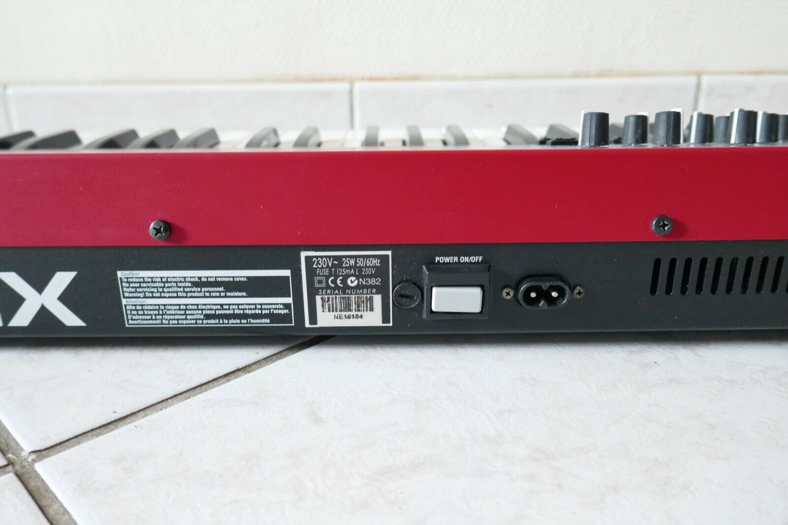 SYNTHÉTISEUR CLAVIER CLAVIA NORD LEAD 2X VIRTUAL ANALOG / KEYBOARD USED ...