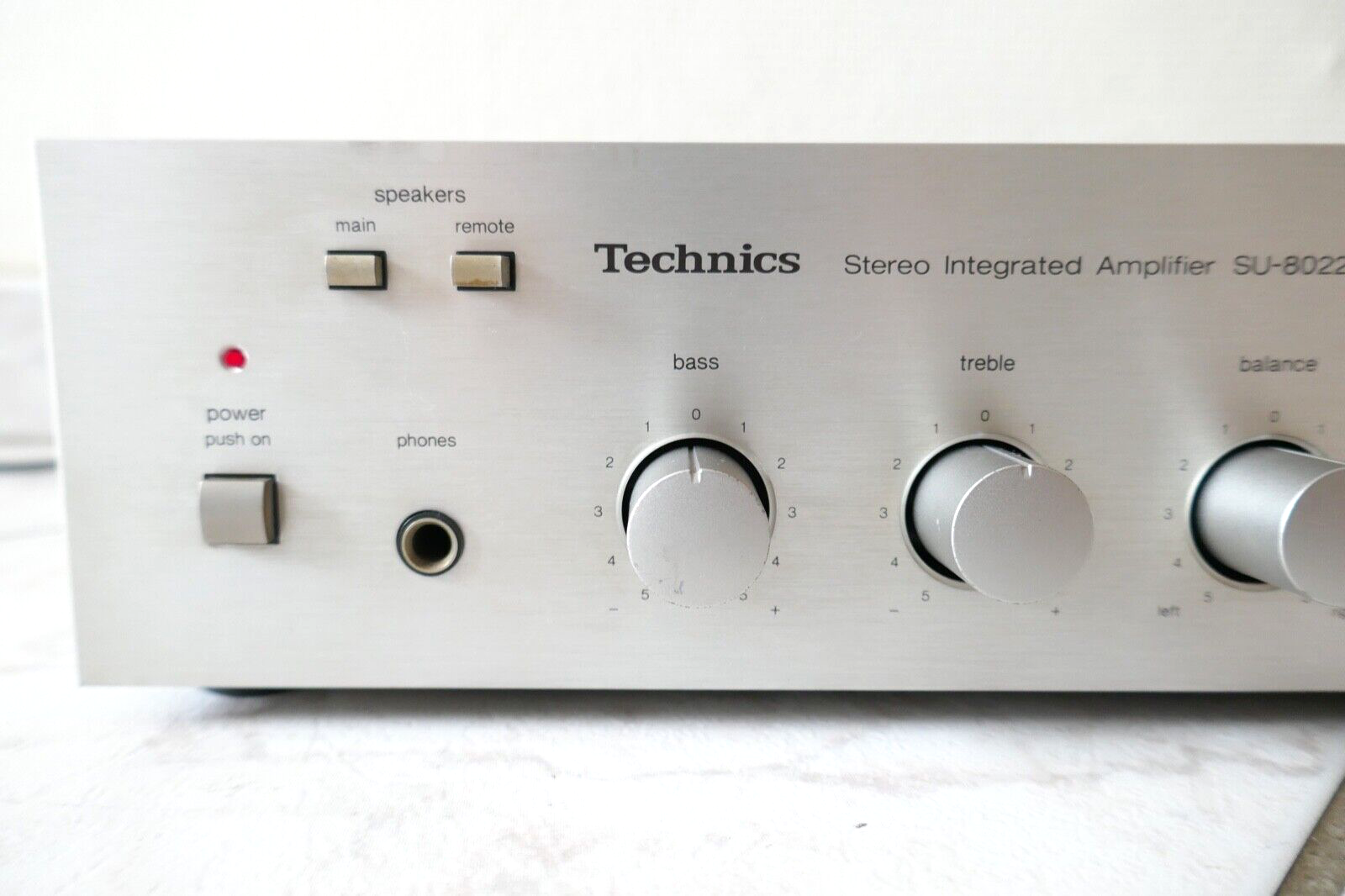AMPLIFICATEUR TECHNICS STEREO INTEGRATED AMPLIFIER SU-8022 / VINTAGE ...