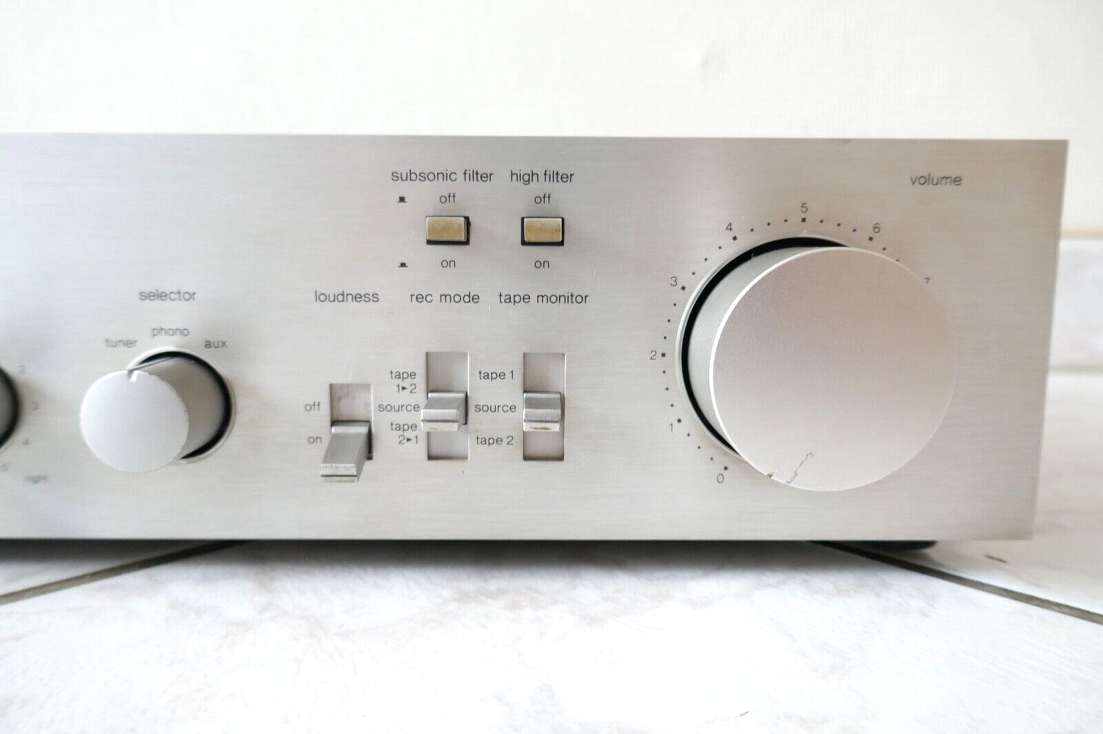 AMPLIFICATEUR TECHNICS STEREO INTEGRATED AMPLIFIER SU-8022 / VINTAGE ...