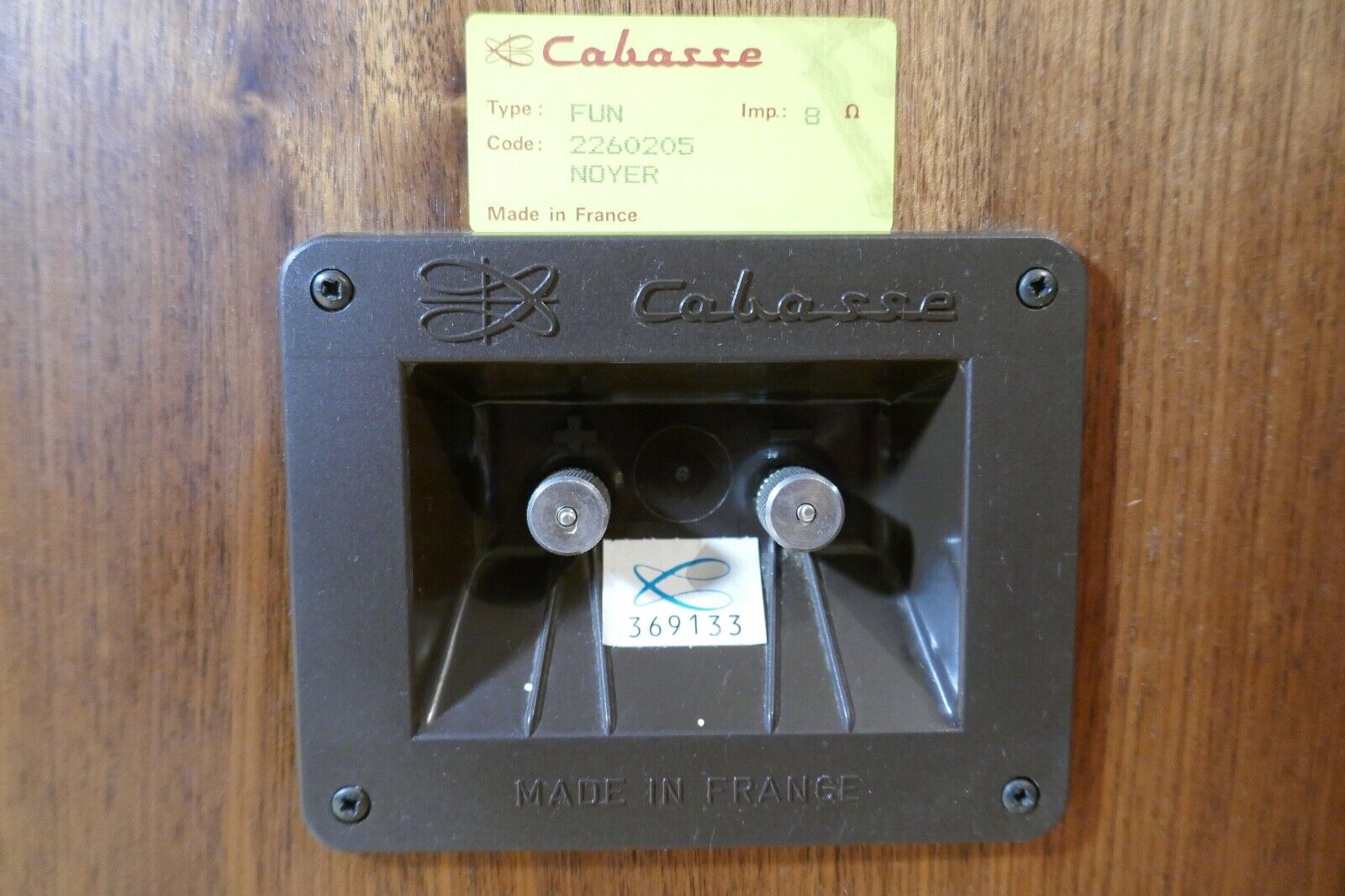 PAIRE D'ENCEINTES CABASSE FUN / VINTAGE SPEAKERS CABASSE - HIFI / SON ...
