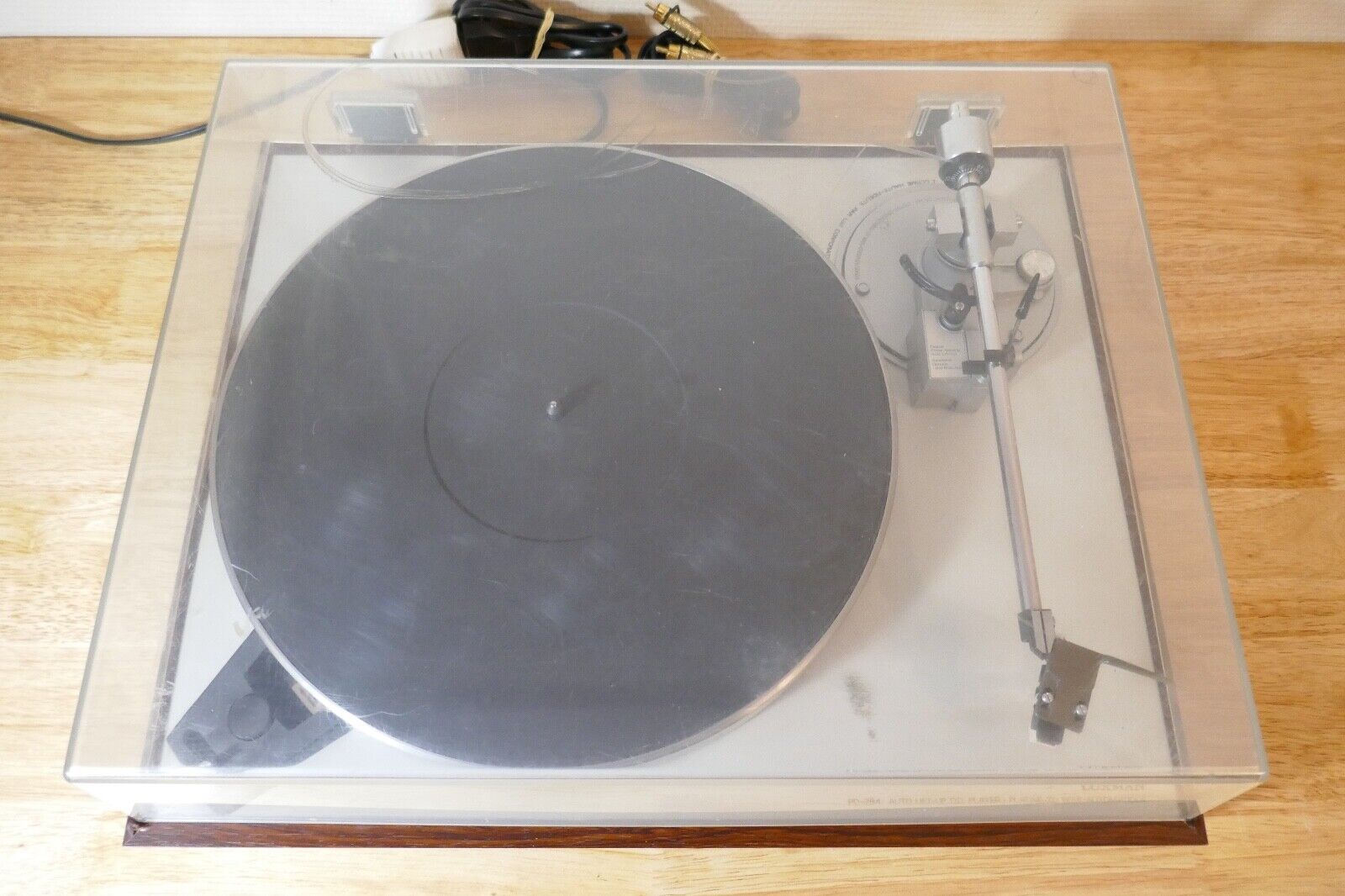 PLATINE VINYLE TOURNE DISQUE LUXMAN PD-284 / VINTAGE TURNTABLE HIFI ...