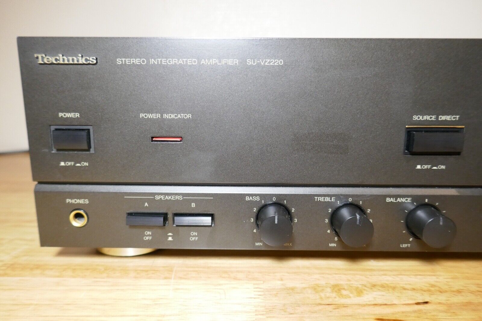 AMPLIFICATEUR TECHNICS STEREO INTEGRATED AMPLIFIER SU-VZ220 / VINTAGE ...
