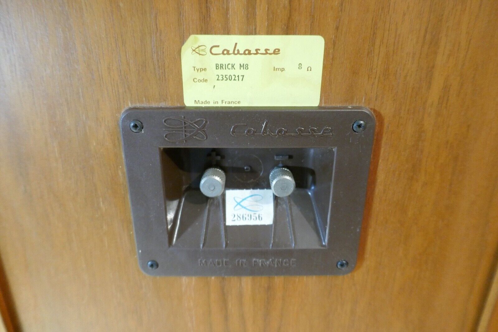 PAIRE D'ENCEINTES CABASSE BRICK M8 / VINTAGE SPEAKERS CABASSE - HIFI ...