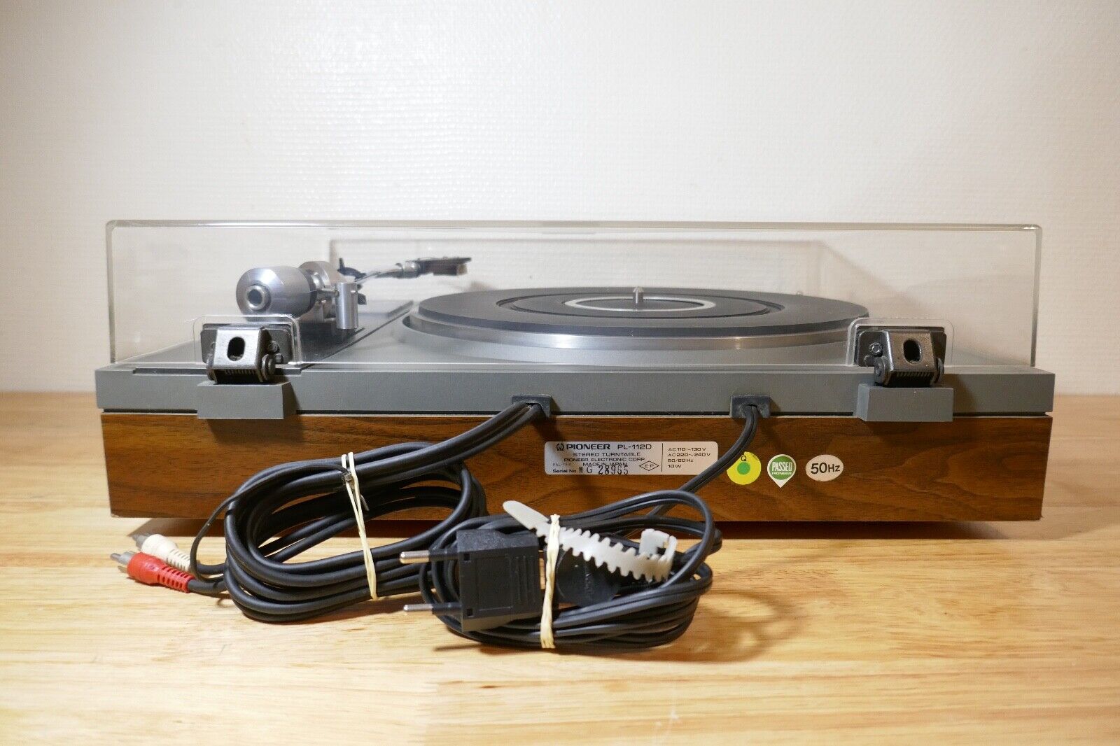 PLATINE VINYLE TOURNE DISQUE PIONEER BELT DRIVE PL-112D VINTAGE ... PLATINE VINYLE TOURNE DISQUE PIONEER BELT DRIVE PL-112D VINTAGE ...