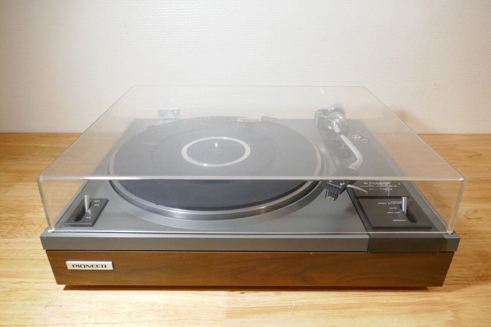 PLATINE VINYLE TOURNE DISQUE PIONEER BELT DRIVE PL-112D VINTAGE ... PLATINE VINYLE TOURNE DISQUE PIONEER BELT DRIVE PL-112D VINTAGE ...