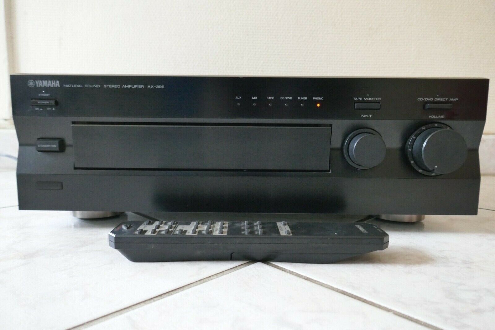 AMPLIFICATEUR YAMAHA NATURAL SOUND STEREO AMPLIFIER AX-396 VINTAGE ...