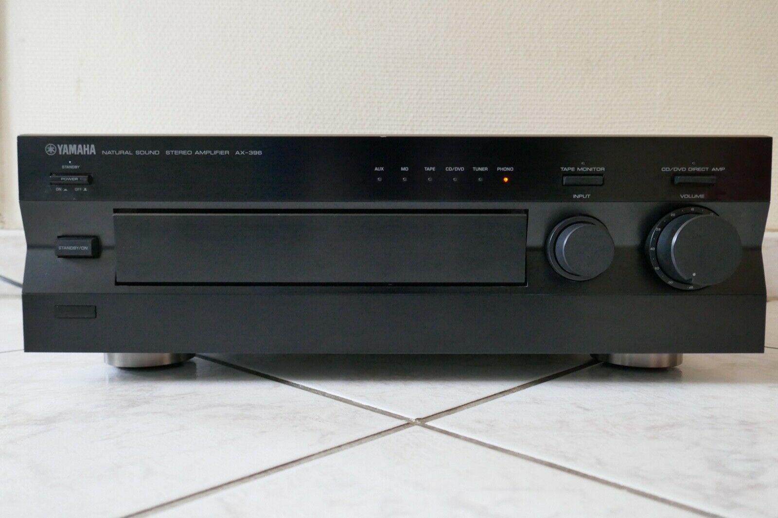 AMPLIFICATEUR YAMAHA NATURAL SOUND STEREO AMPLIFIER AX-396 VINTAGE ...