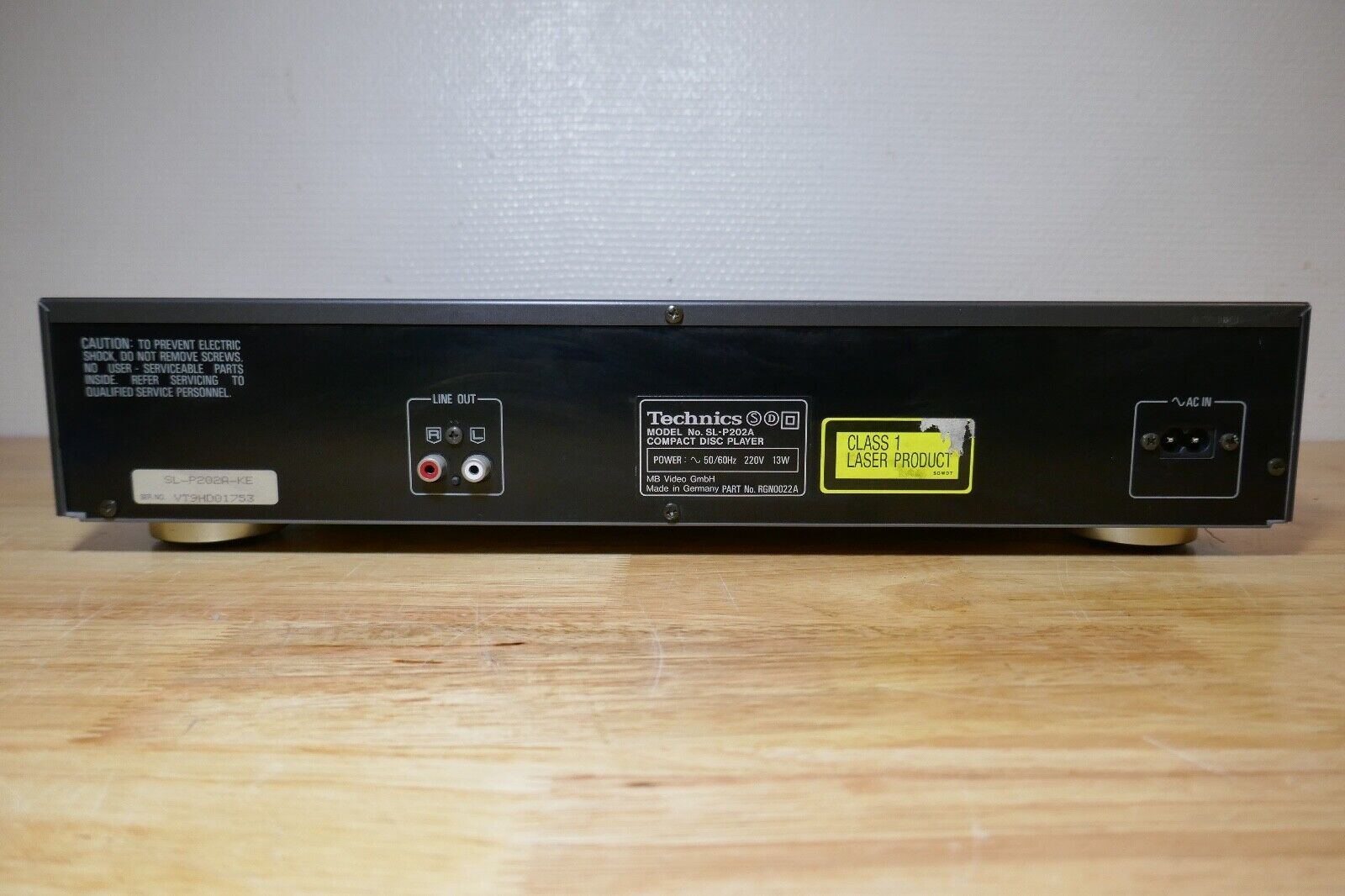 LECTEUR COMPACT DISC TECHNICS COMPACT DISC PLAYER SL-P202A / VINTAGE ... LECTEUR COMPACT DISC TECHNICS COMPACT DISC PLAYER SL-P202A / VINTAGE ...