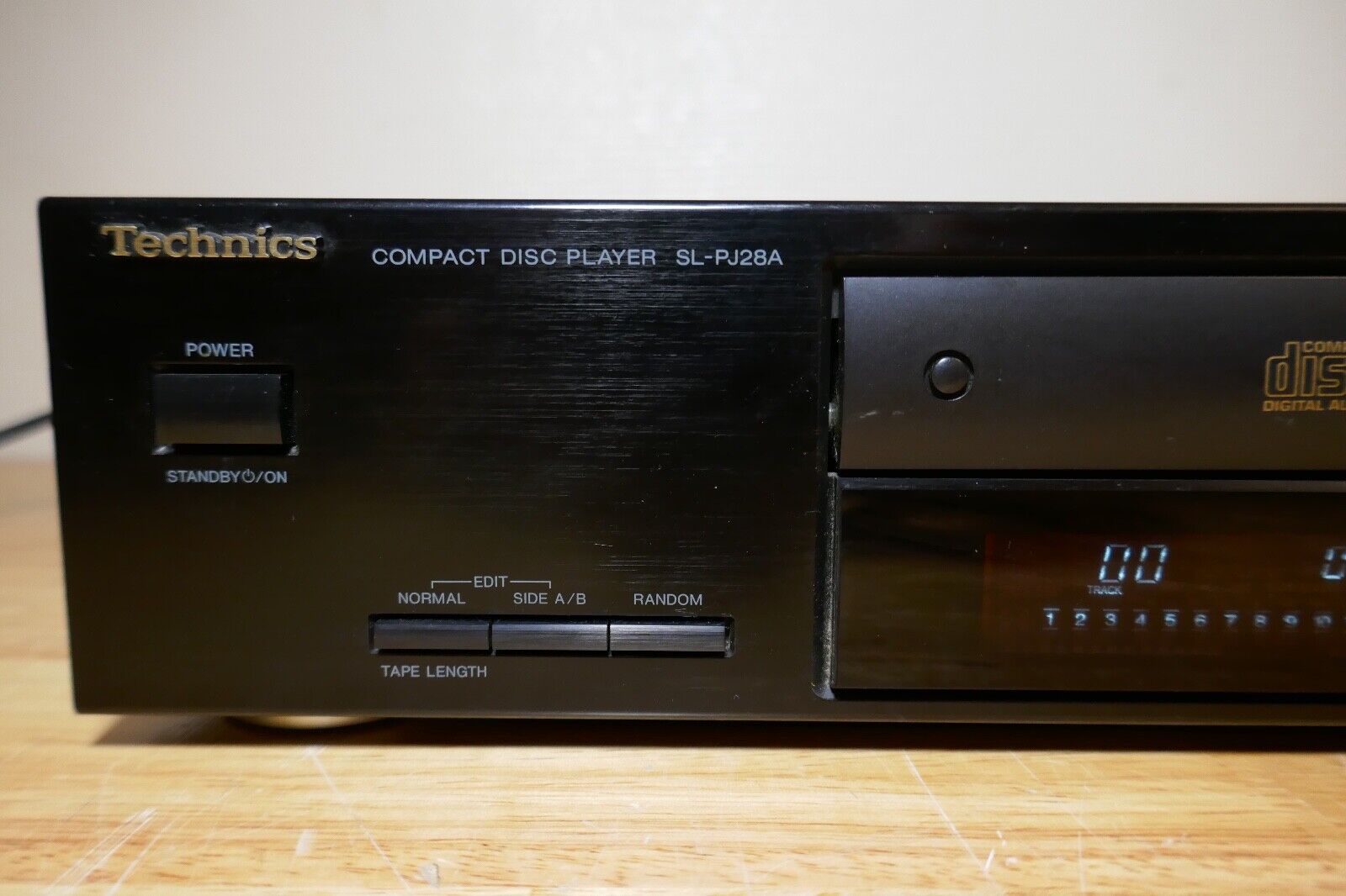 LECTEUR COMPACT DISC TECHNICS COMPACT DISC PLAYER SL-PJ28A VINTAGE HIFI ...