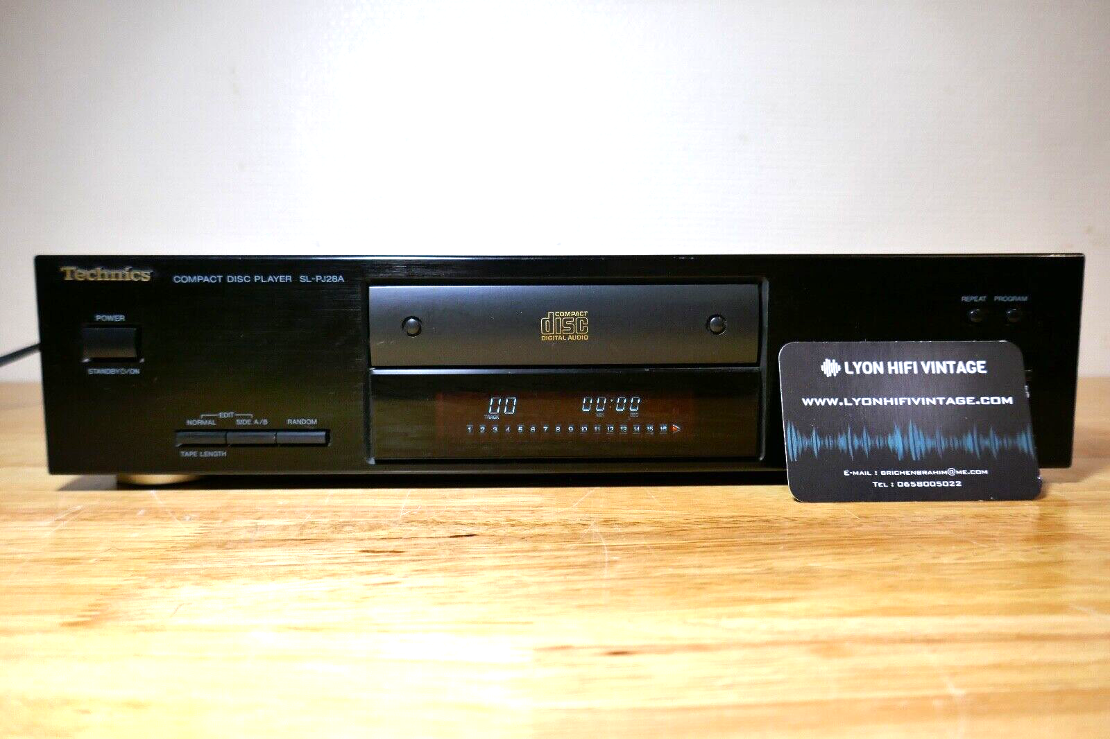 LECTEUR COMPACT DISC TECHNICS COMPACT DISC PLAYER SL-PJ28A VINTAGE HIFI USED - HIFI / SON ...