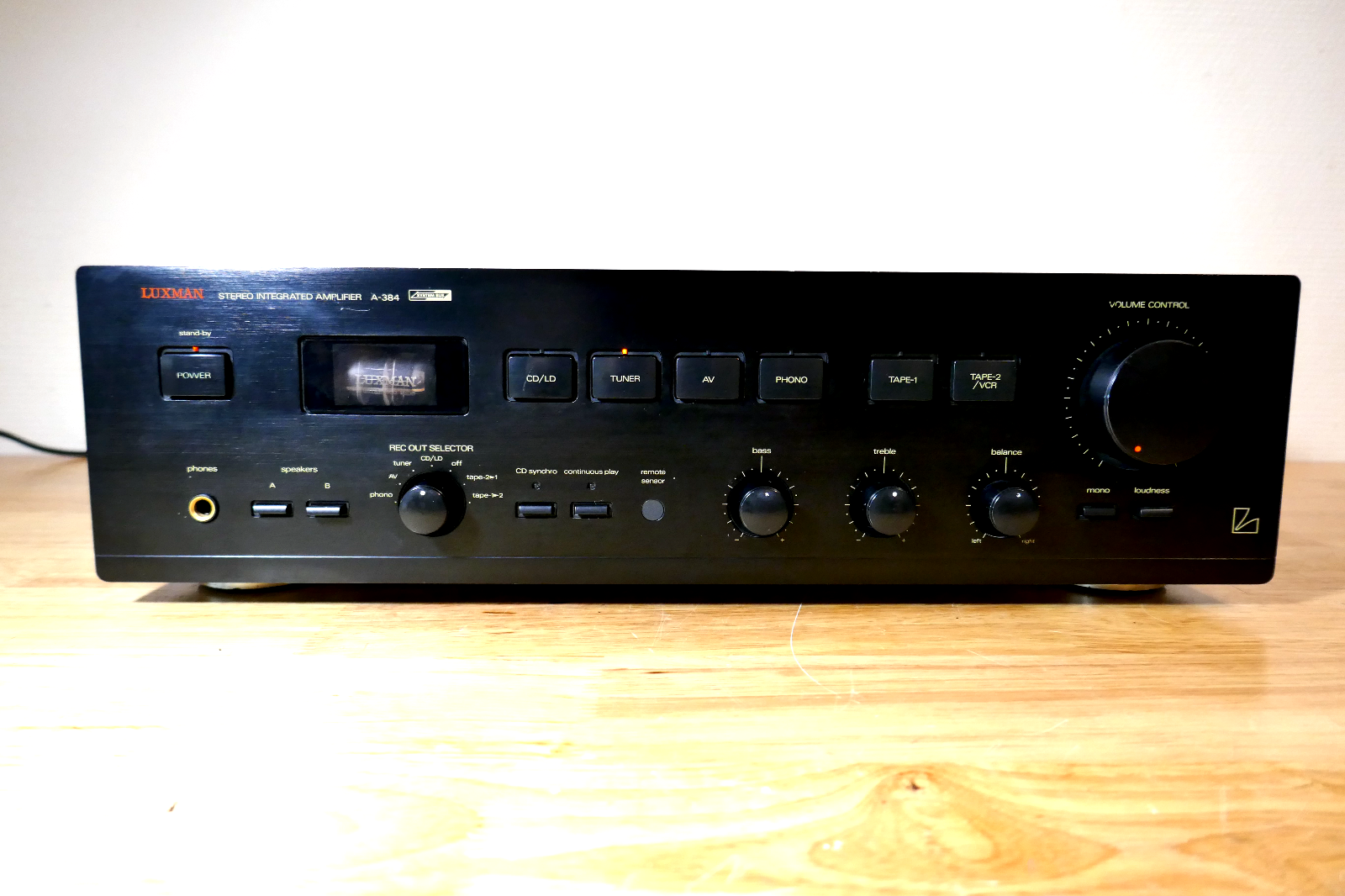 AMPLIFICATEUR STEREO INTEGRATED AMPLIFIER LUXMAN A-384 / VINTAGE ...