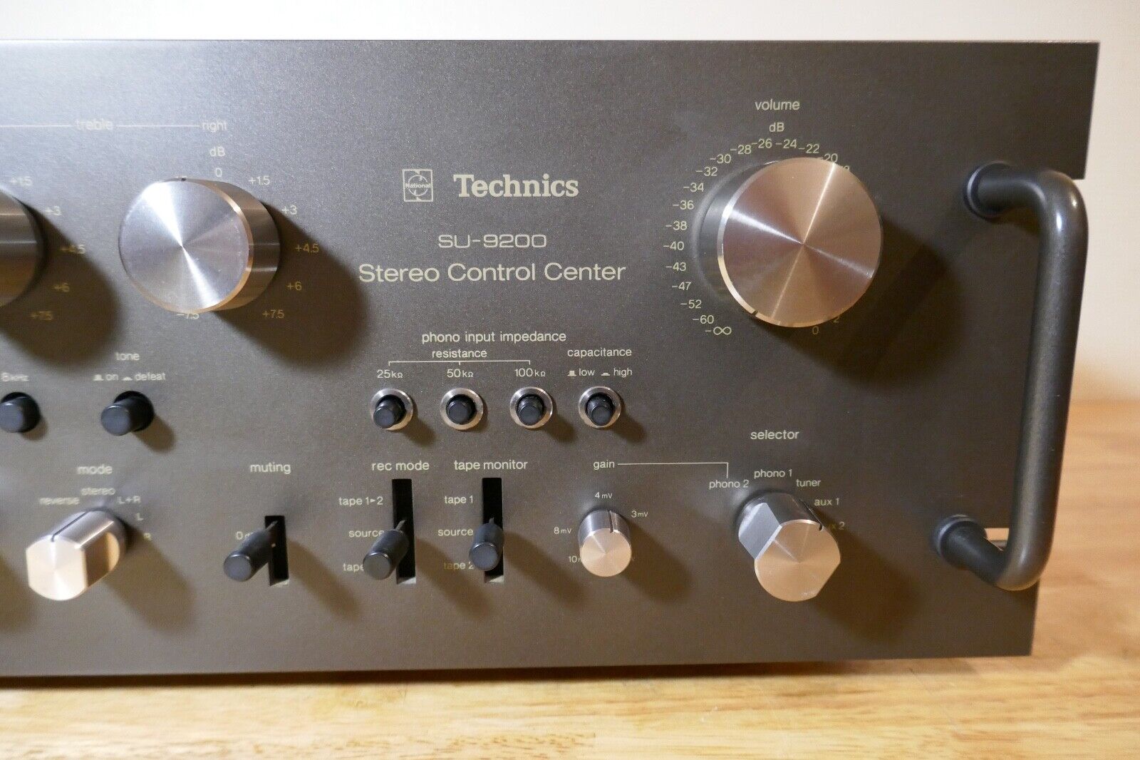 PRE AMPLIFICATEUR STEREO CONTROL CENTER TECHNICS SU-9200 / VINTAGE HIFI ...