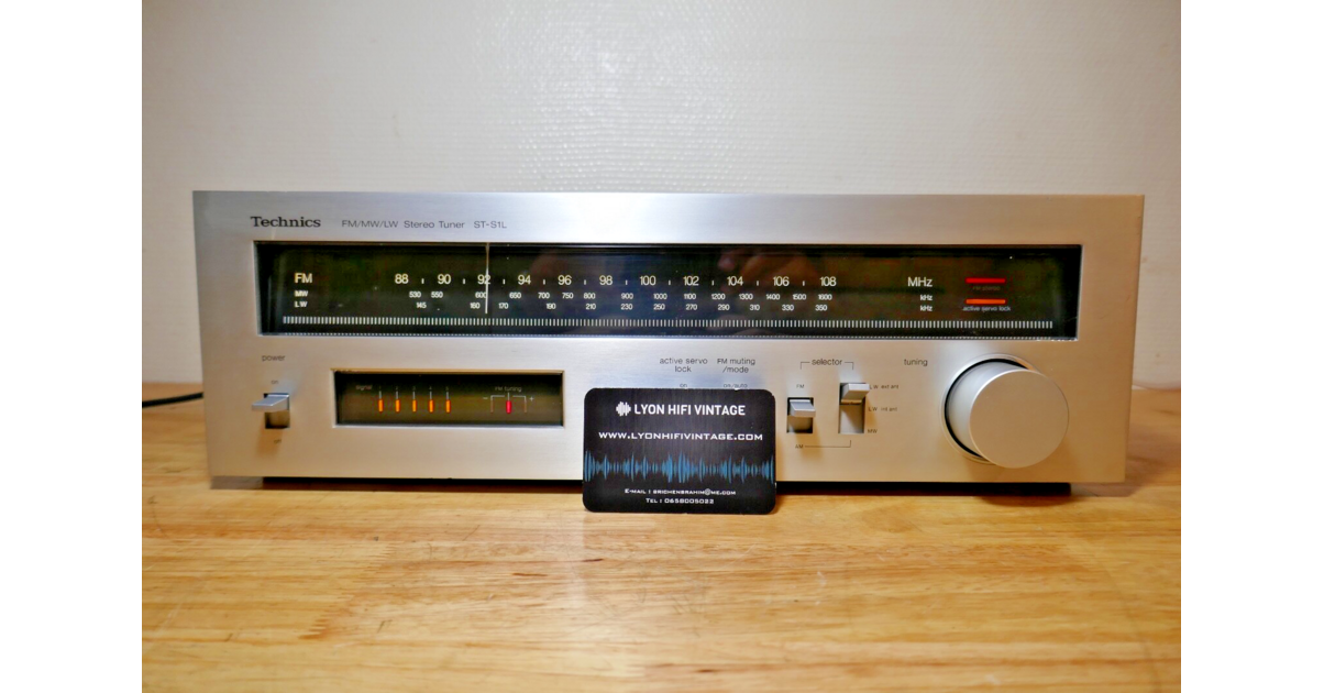 TUNER RADIO TECHNICS STEREO TUNER ST-S1L / VINTAGE TUNER RADIO - HIFI ...