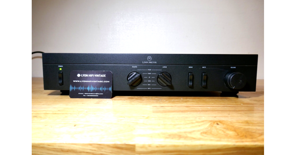 PREAMPLIFICATEUR LINN PRETEK / VINTAGE PREAMPLIFIER - HIFI / SON ...